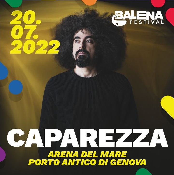 La data del Balena potrebbe essere uno degli ultimi live di Caparezza ...